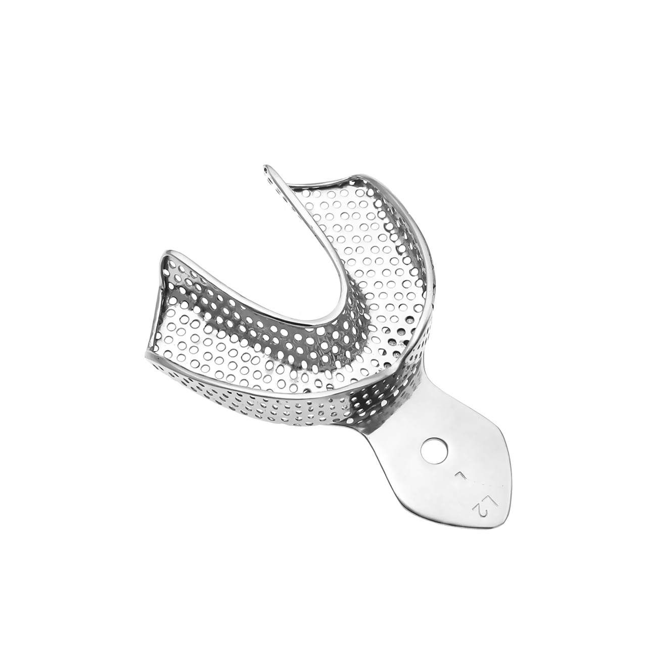 2 Large Impression Tray, Lower, Perforated - ProDentUSA