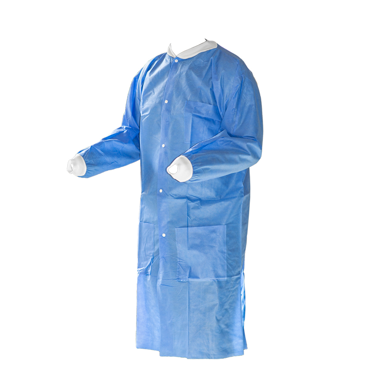K2 Dental Lab Coat, Sky Blue, 10/Pack - ProDentUSA