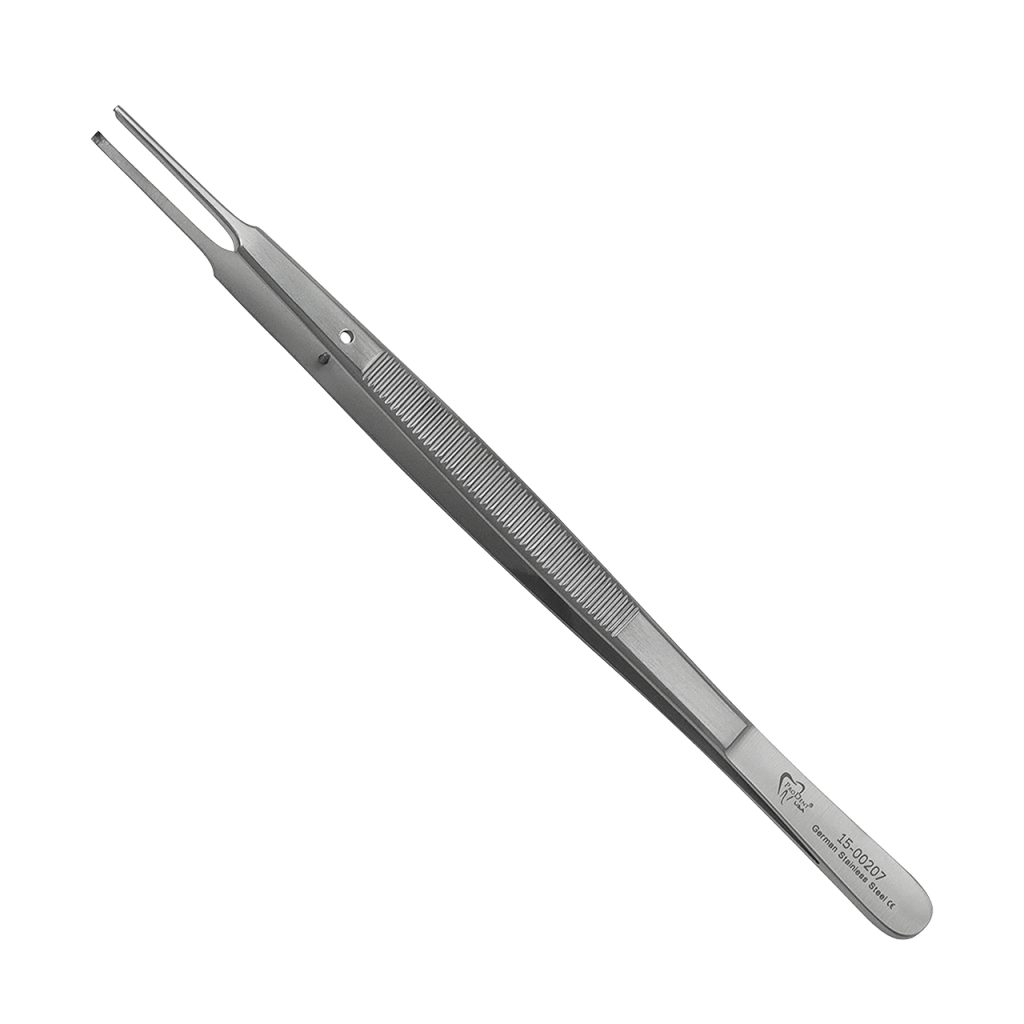 Gerald Tissue Forceps 7" Straight with 1x2 Teeth - ProDentUSA